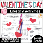 Valentine's Day Literacy Activities Worksheets - Made By Teachers