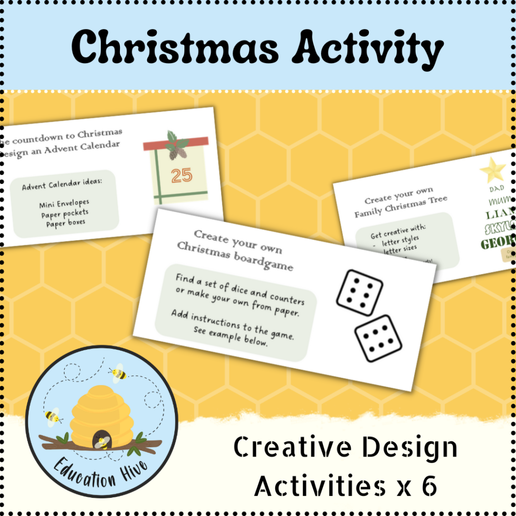 Christmas Activity: Creative Design Tasks - No Prep | Made By Teachers