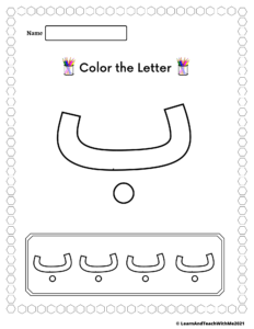 Arabic Letters Coloring Pages | Made By Teachers