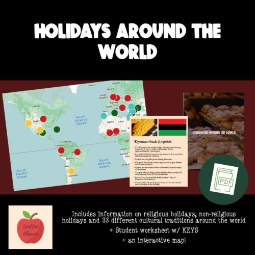 Holidays Around the World | Made By Teachers