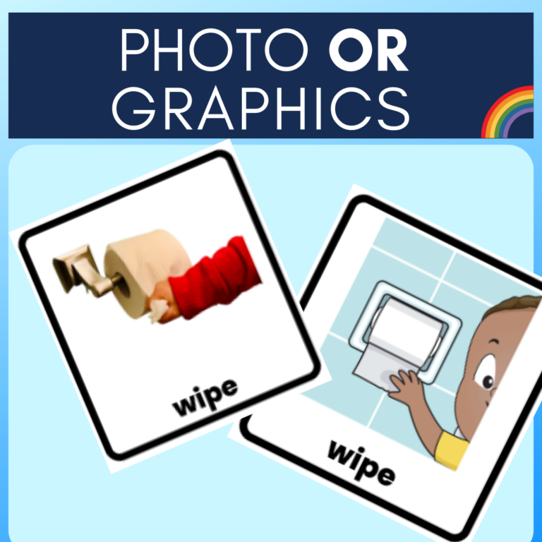 Autism Visual Support Bathroom Visual Schedule with photos | Made By ...