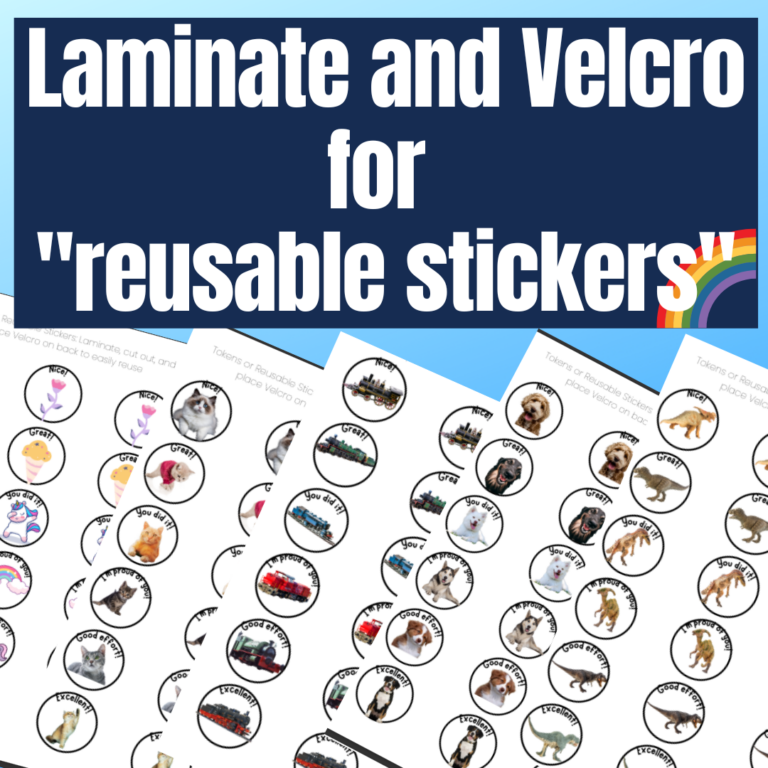 Behavior Incentive Reward Sticker Chart Token Boards 6 Popular Themes ...