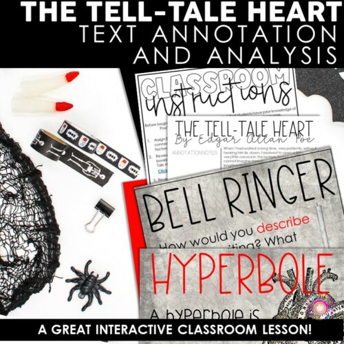 The Tell- Tale Heart By Edgar Allan Poe | Text Annotation and Analysis ...
