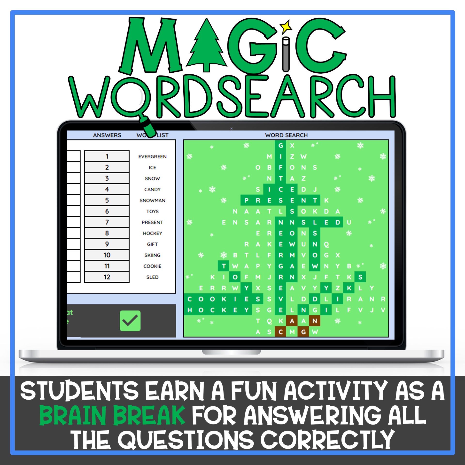 Commission Christmas - Holiday Digital Self-Checking Activity | Made By ...