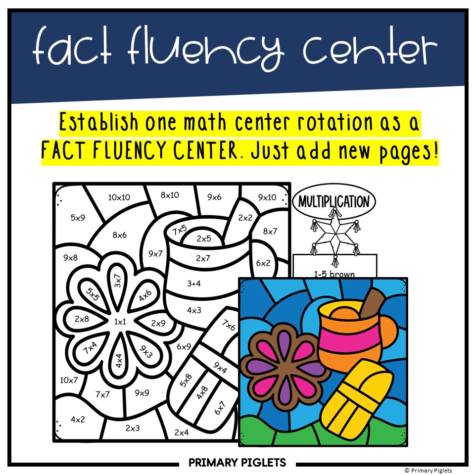 LAS POSADAS MULTIPLICATION COLOR BY NUMBER CODE CHRISTMAS AROUND THE ...