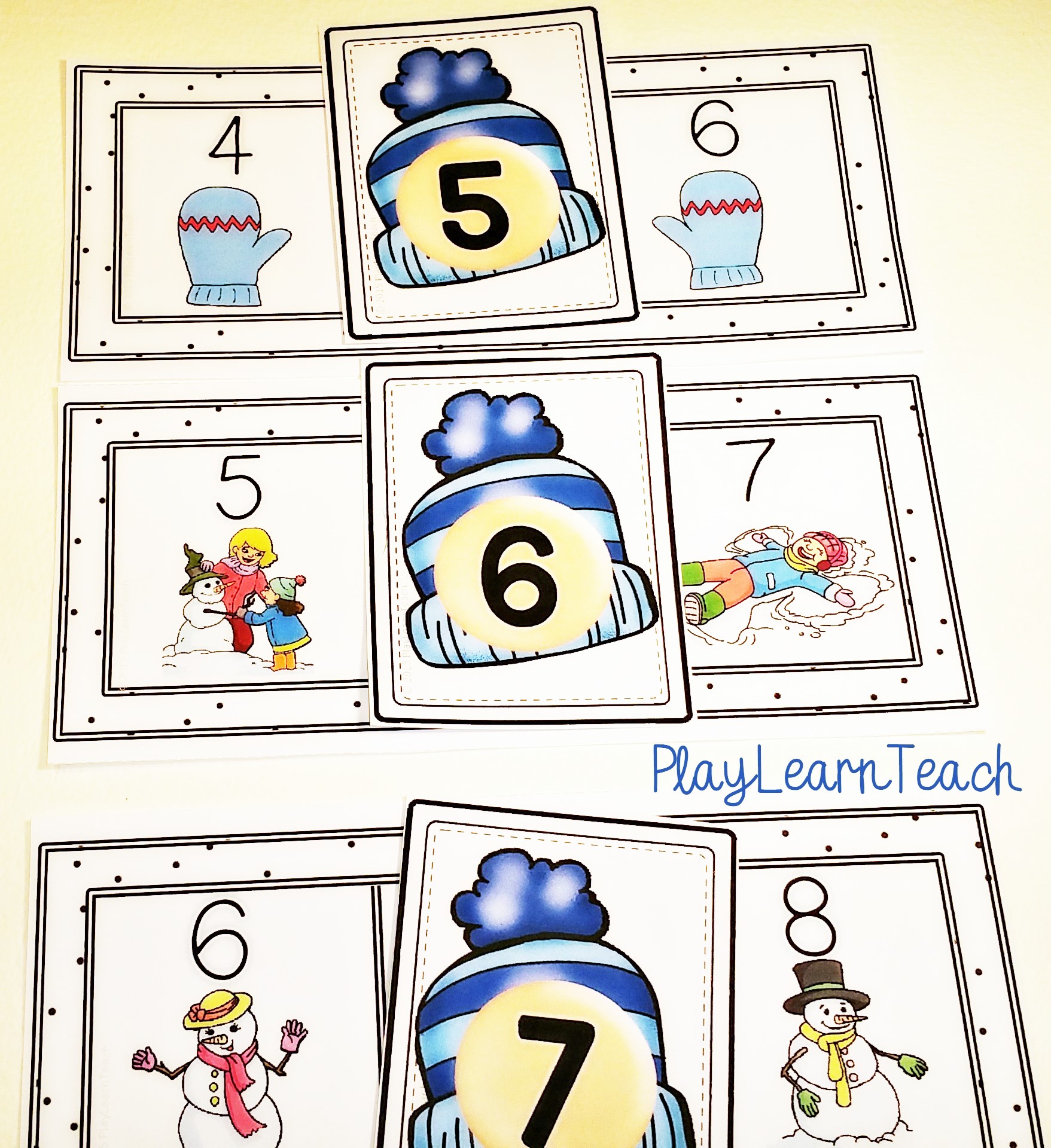 Winter Counting 1 - 30 | Made By Teachers