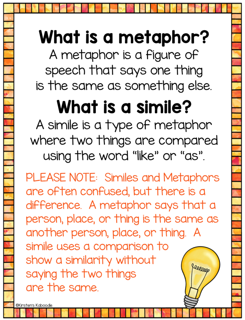 FREE Figurative Language Bell Ringer Warm-Ups | Made By Teachers