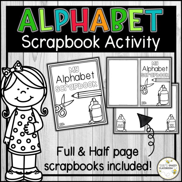 Alphabet Scrapbook | Beginning Sounds ABC Practice | Low-Prep Phonics ...