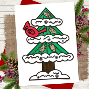 Winter Tree Craft | Made By Teachers