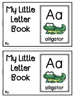 Alphabet Books | Letter Recognition and Writing Practice Activities ...