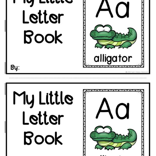 Alphabet Books | Letter Recognition and Writing Practice Activities ...