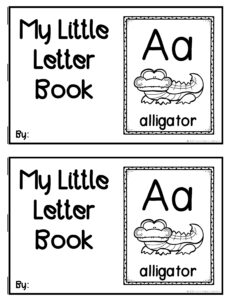 Alphabet Books | Letter Recognition and Writing Practice Activities ...