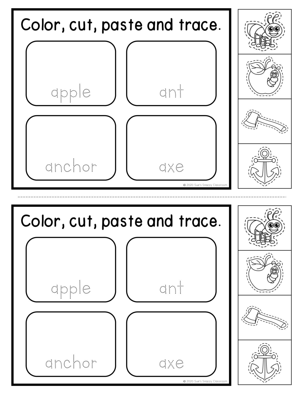 Alphabet Books | Letter Recognition and Writing Practice Activities ...