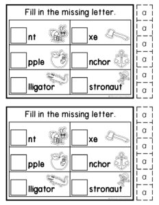Alphabet Books | Letter Recognition and Writing Practice Activities ...