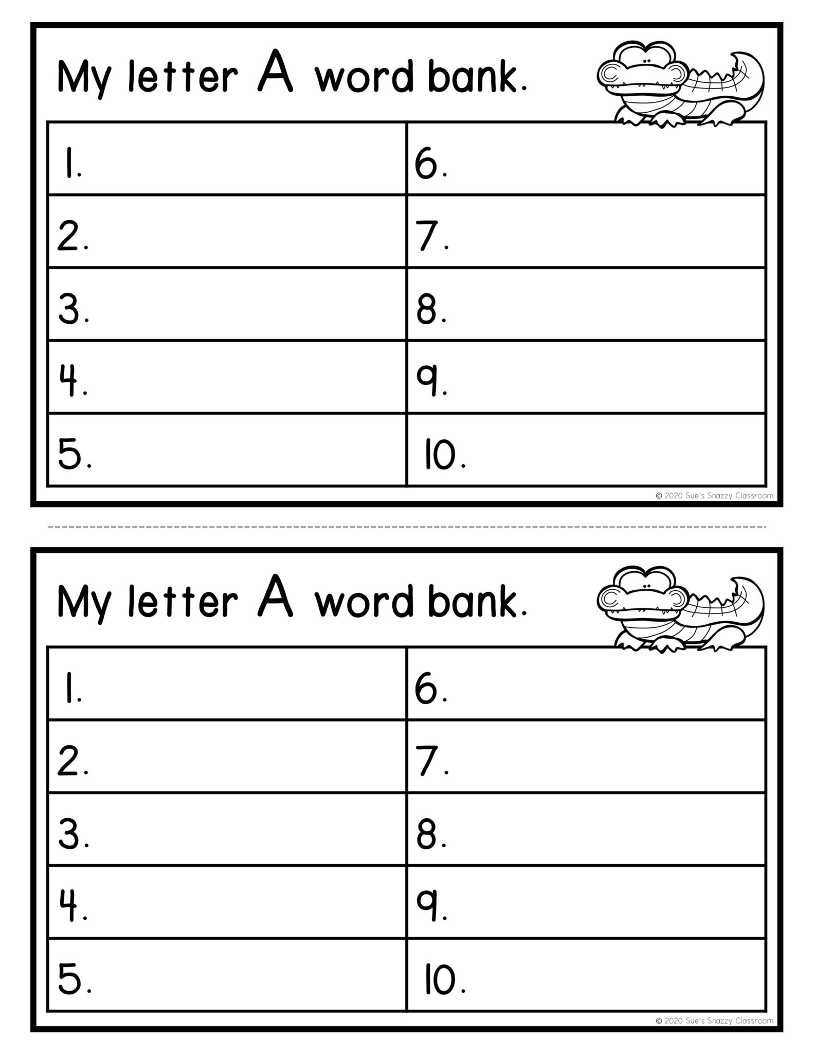 Alphabet Books | Letter Recognition and Writing Practice Activities ...