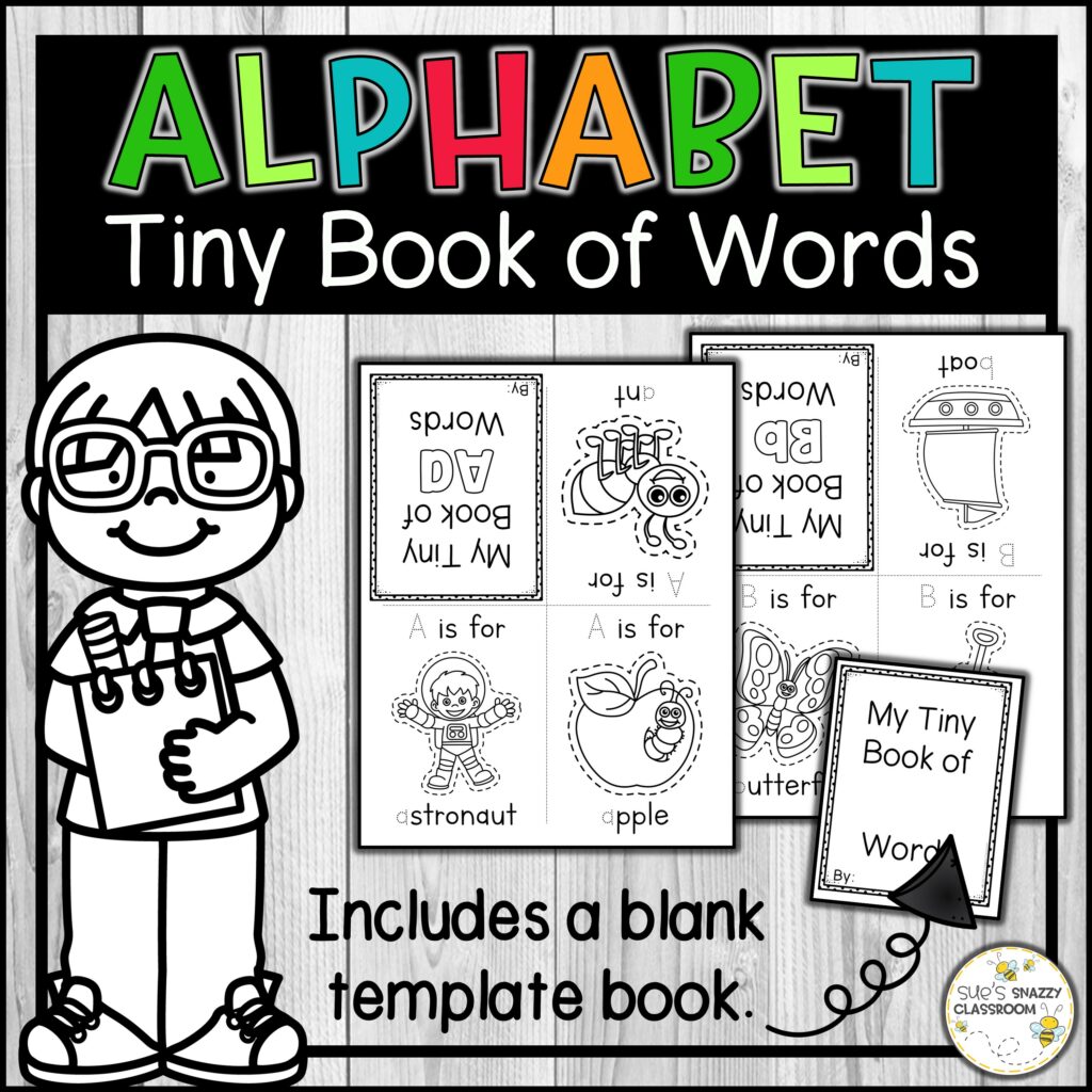 Alphabet Word Books | Letter Practice and Recognition | Phonics ...