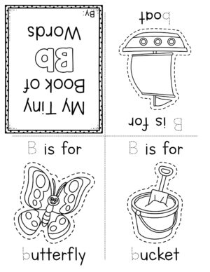 Alphabet Word Books | Letter Practice and Recognition | Phonics ...