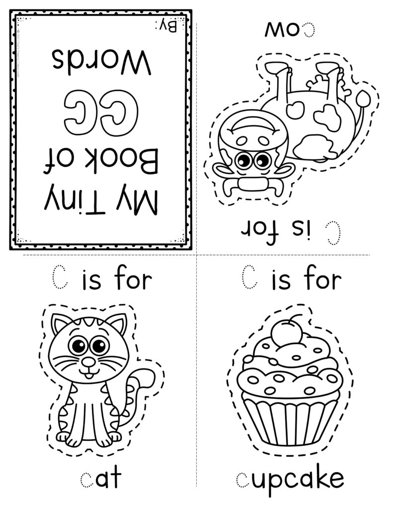 Alphabet Word Books | Letter Practice and Recognition | Phonics ...