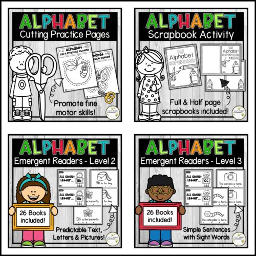 Alphabet Activities Bundle 2 | Letter Practice, Recognition and ...