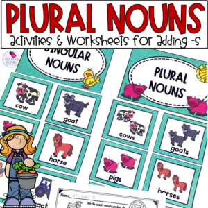 Singular and Plural Nouns - First Grade Grammar | Made By Teachers