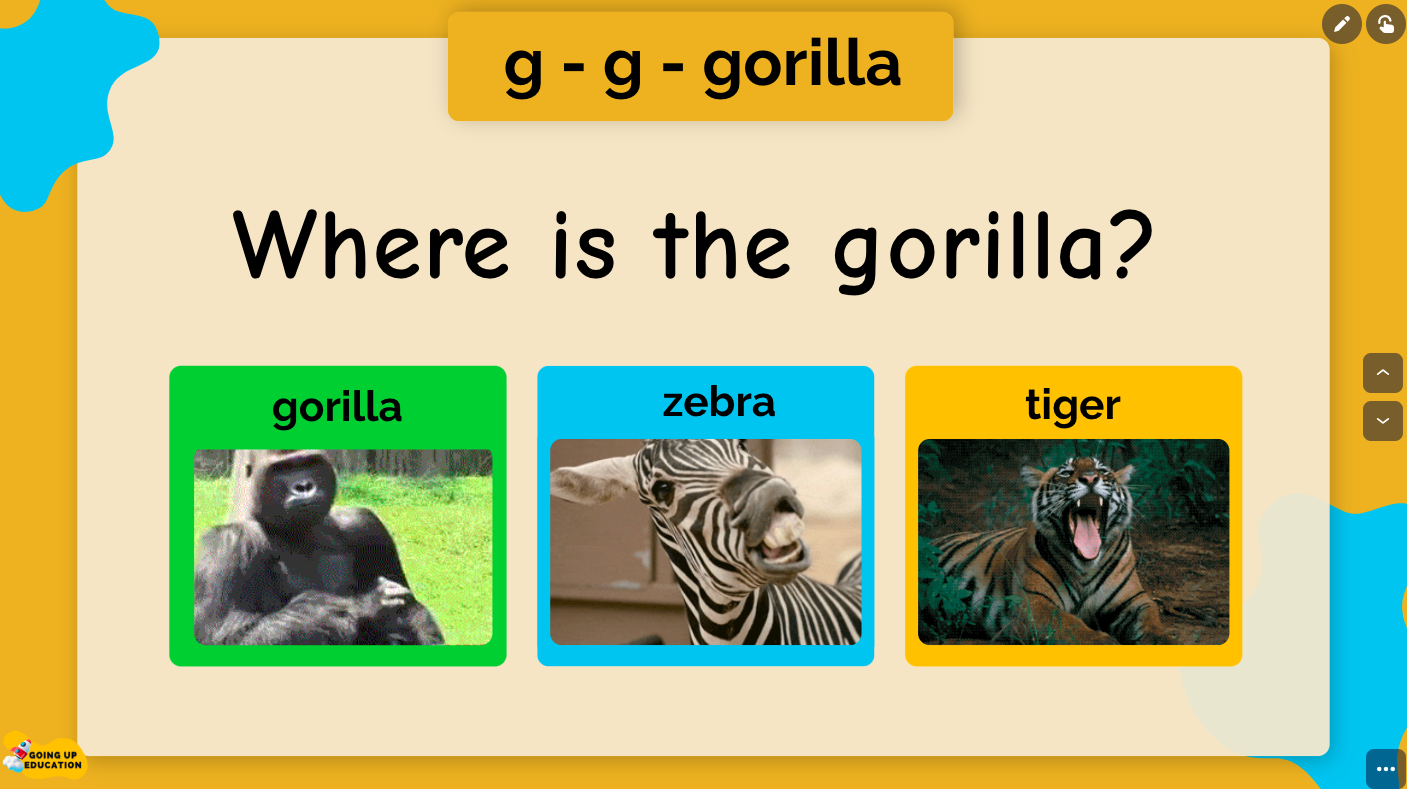 ESL Curriculum - Level 1 Unit 4 Lesson 1 - Gg, Hh Sounds | Made By Teachers