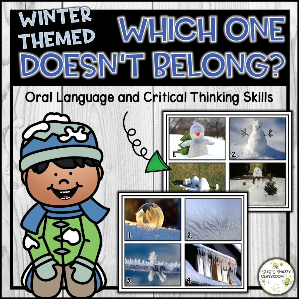 Winter Themed | Which One Doesn't Belong | Critical Thinking Skills ...