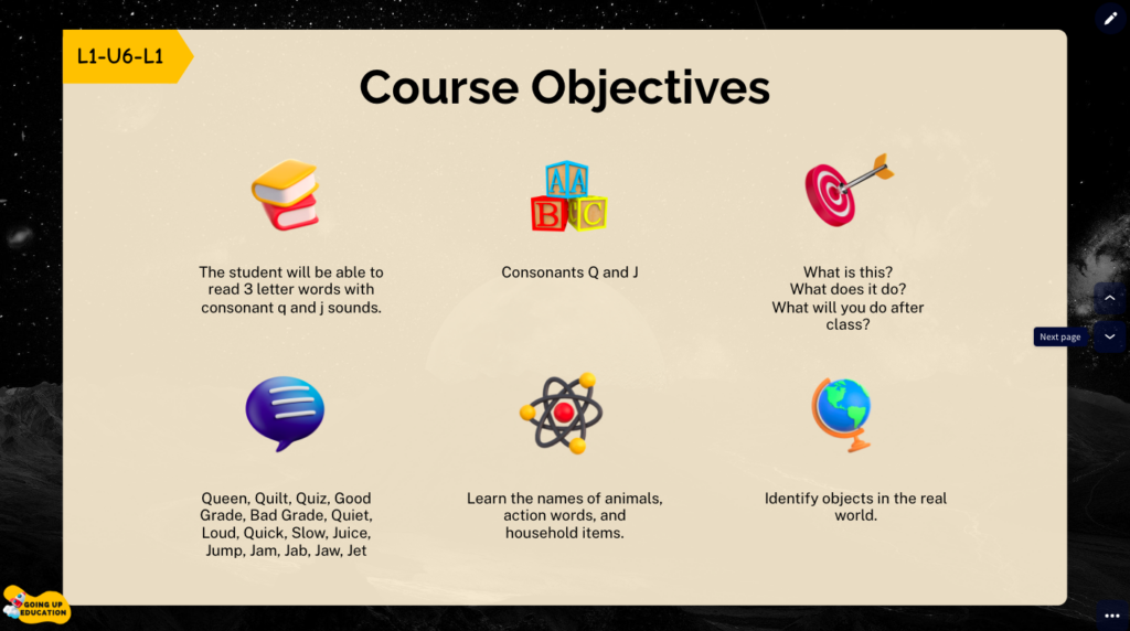 ESL Curriculum - Level 1 Unit 6 Lesson 1 - Qq, Jj Sounds | Made By Teachers