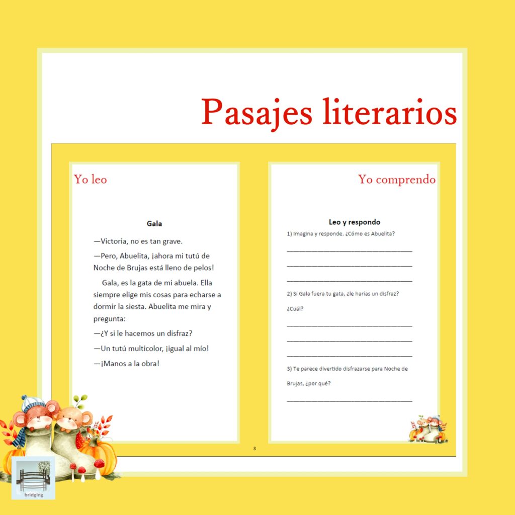 Easy Short Stories in Spanish | Spanish Reading Comprehension for ...