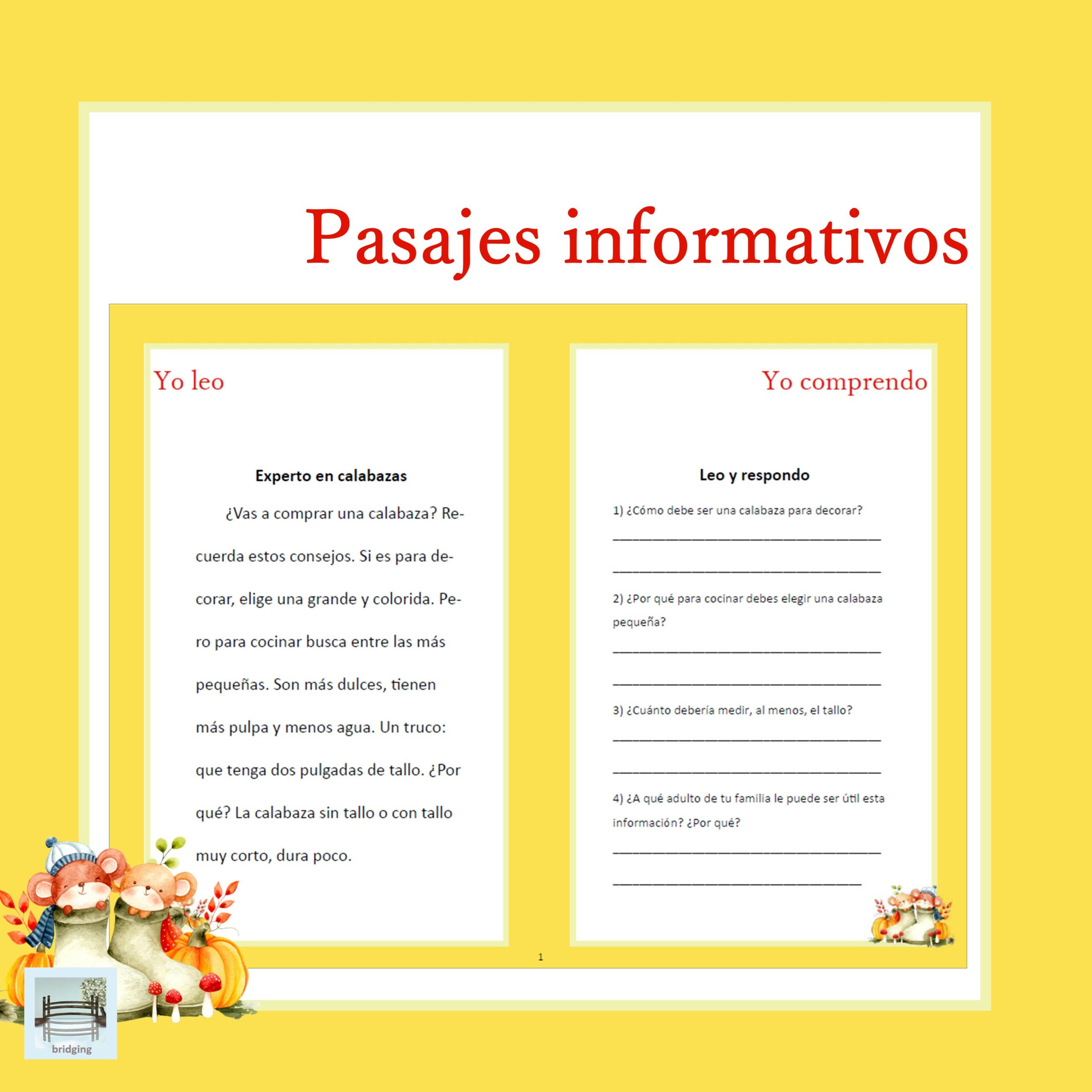 Easy Short Stories in Spanish | Spanish Reading Comprehension for ...