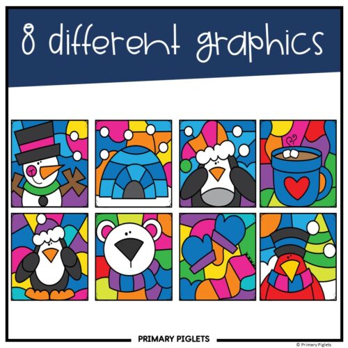 WINTER COLOR BY SIGHT WORDS | WINTER COLOR BY CODE | WINTER COLORING ...