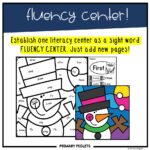 Winter Coloring Pages - Color by Sight Words Code Practice Sheets 1st ...