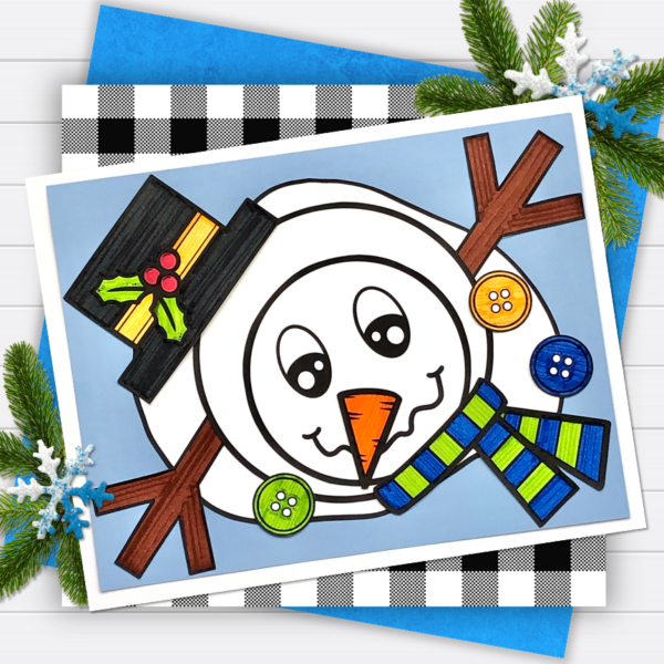 Melting Snowman Winter Craft | Made By Teachers