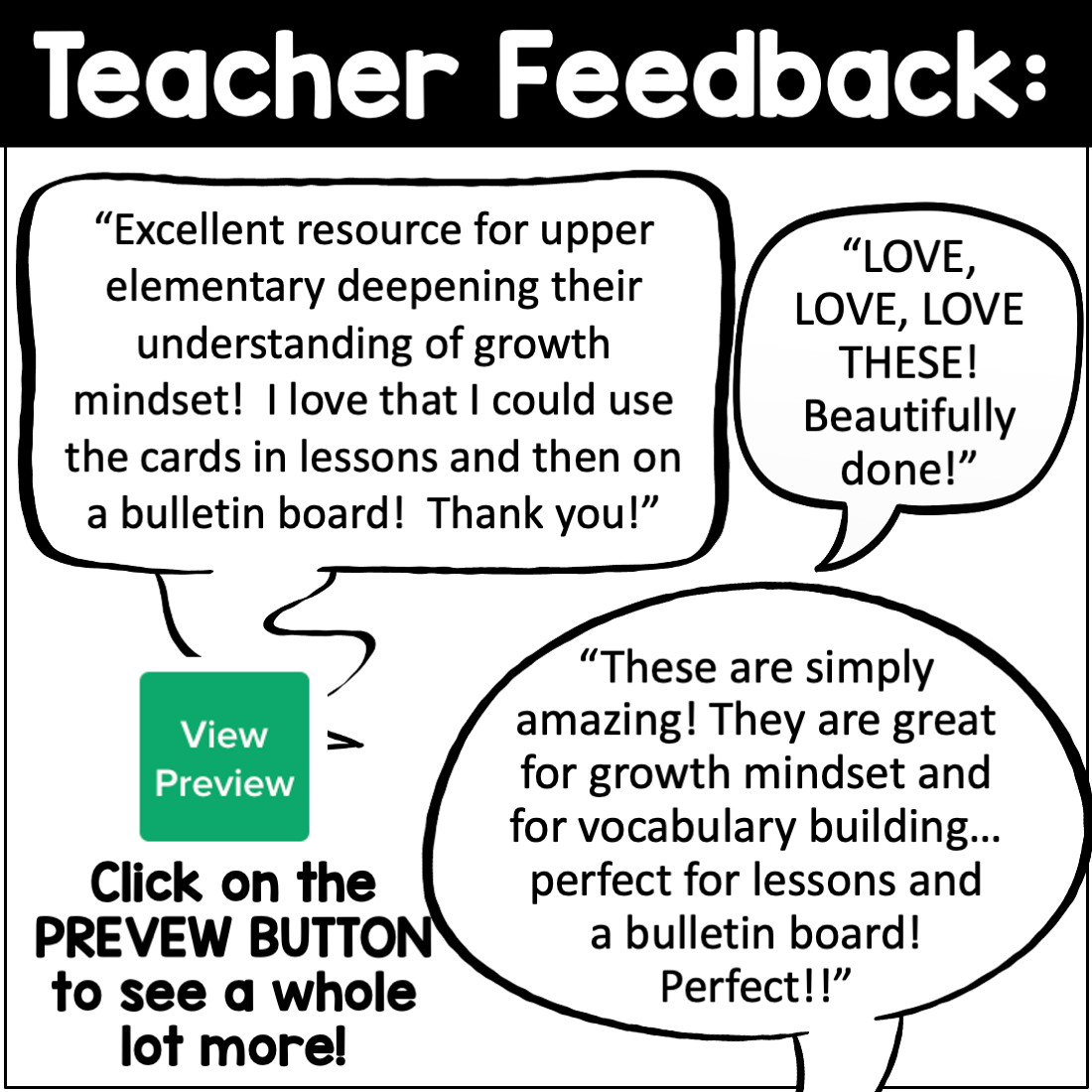 Growth Mindset Vocabulary: Growth Mindset Bulletin Board Word Wall ...