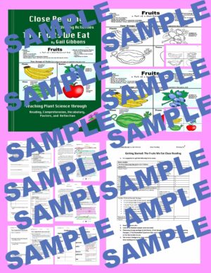 Close Reading: The Fruits We Eat by Gail Gibbons | Made By Teachers