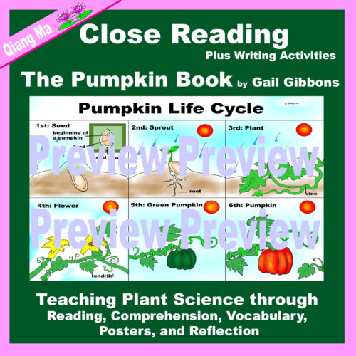 Close Reading: The Pumpkin Book by Gail Gibbons | Made By Teachers