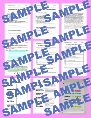 Close Reading: The Vegetables We Eat by Gail Gibbons | Made By Teachers