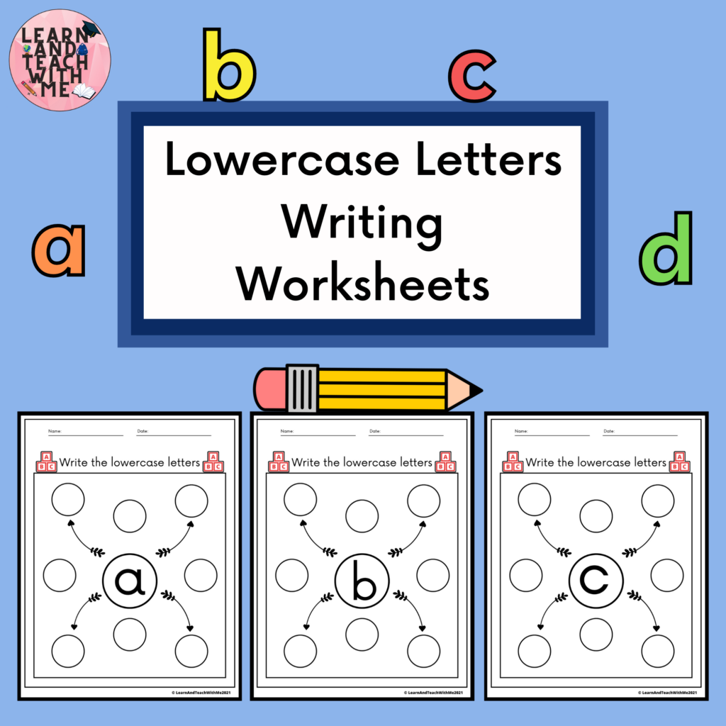 Lowercase Letters Writing Worksheets - Made By Teachers