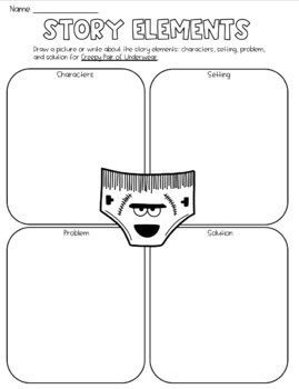 Creepy Pair of Underwear Book Companion & Craftivity | Made By Teachers