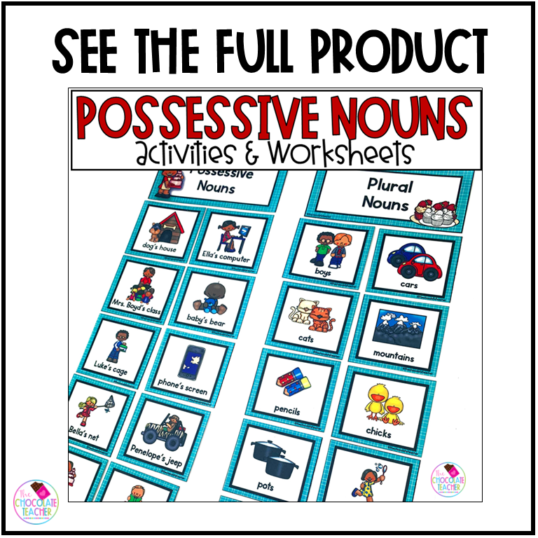 Possessive Nouns - Free Download | Made By Teachers