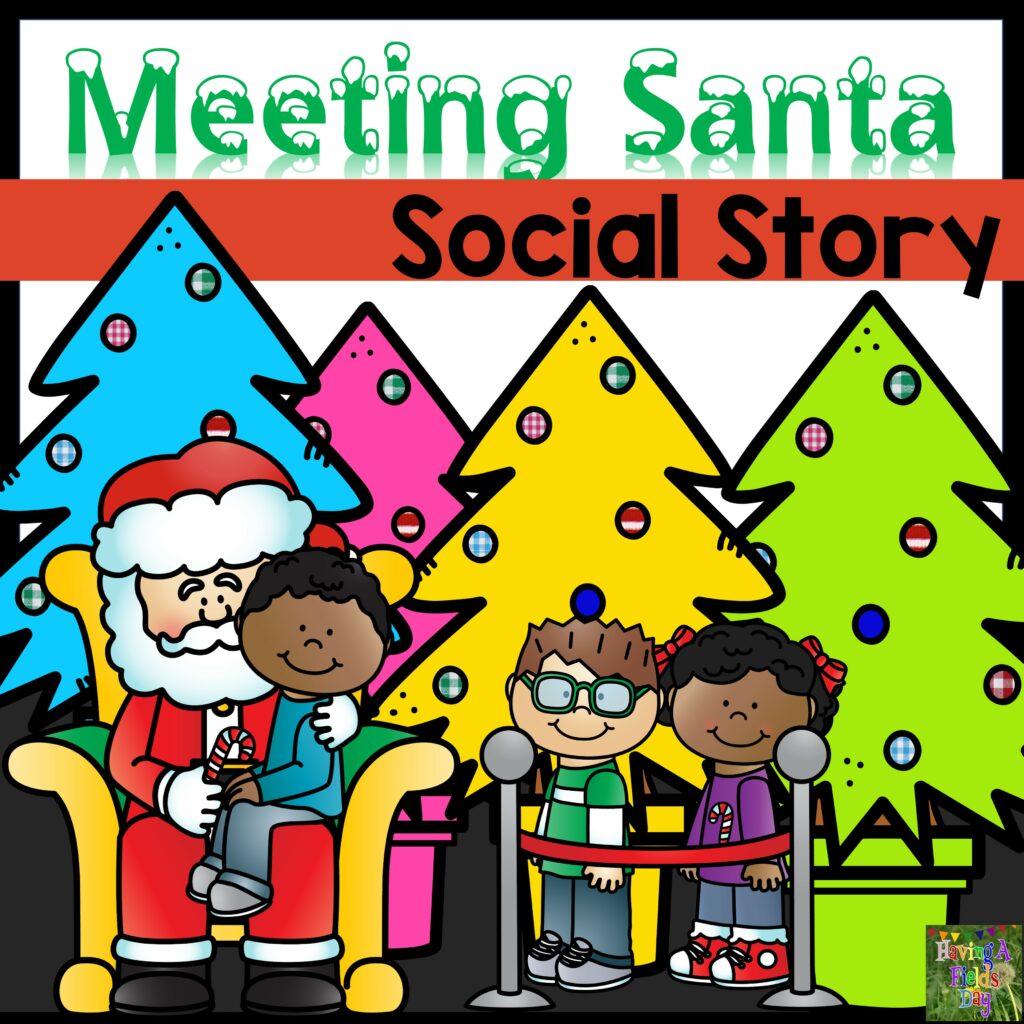 Meeting Santa Claus Social Story | Made By Teachers