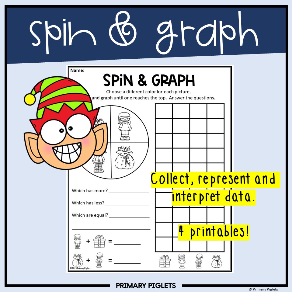 CHRISTMAS GRAPHING WORKSHEETS ACTIVITIES | Made By Teachers