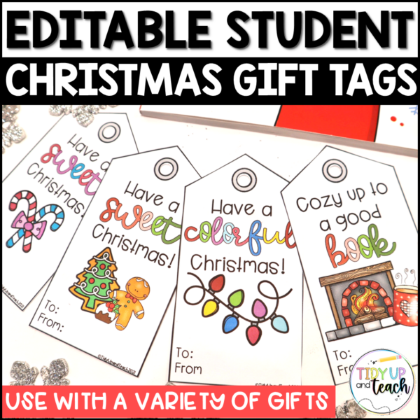 Student Christmas Gift Tags | Made By Teachers