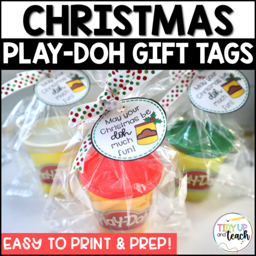 Playdough Christmas Gift Tags | Made By Teachers