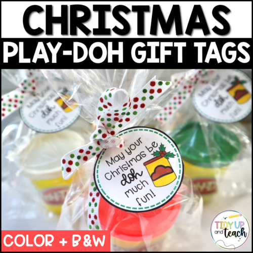 Playdough Christmas Gift Tags | Made By Teachers