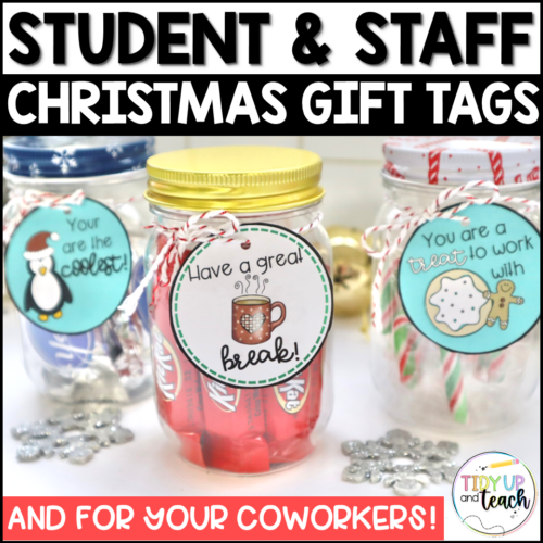 Student Christmas Gift Tags - Made By Teachers