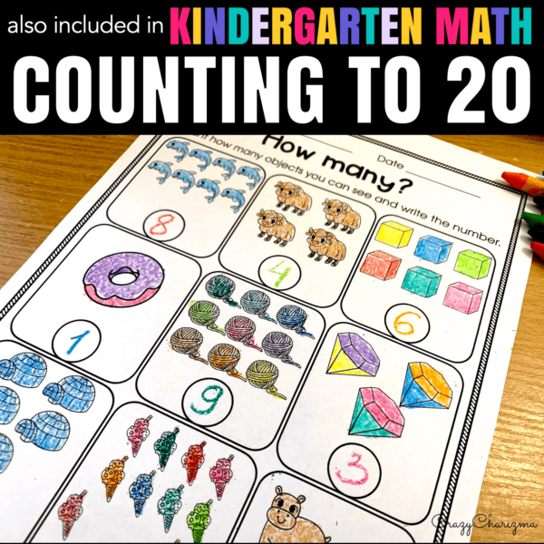 Numbers to 20 Counting Teen Numbers Worksheets | Made By Teachers