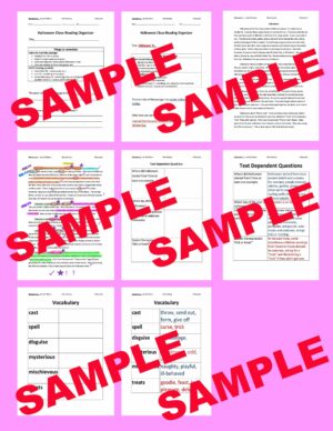 Close Reading: Halloween Is ... by Gail Gibbons | Made By Teachers