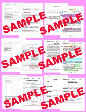 Close Reading: Valentine's Day Is ... by Gail Gibbons | Made By Teachers