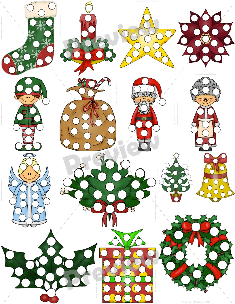 Christmas Do-A-Dot | Made By Teachers