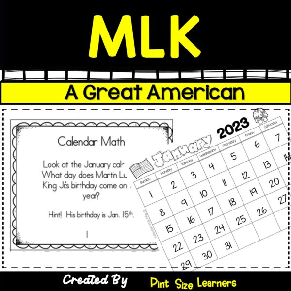 Martin Luther King Jr. Activities and Reader | MLK Math & Literacy ...